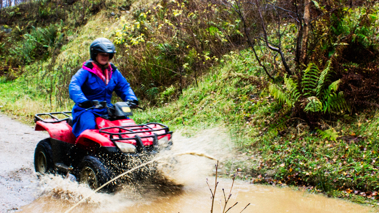 Crieff Hydro Hotel - Quad biking for two